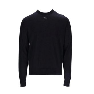 Diesel Homme, Pulls, Noir, Taille: L Pull Tricot Col Rond