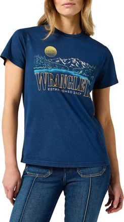 Wrangler Graphic Tee Tshirt f&uuml;r Damen