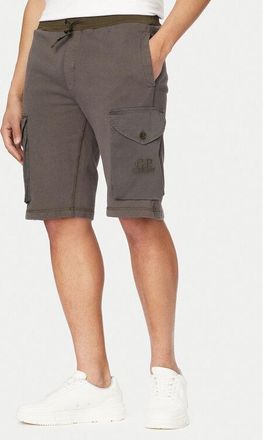 C.P. Company Sportshorts 18CMSB160A006090M Grau Regular Fit