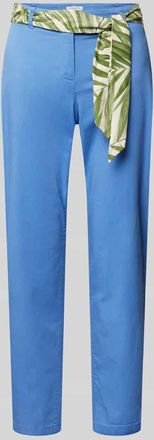 Christian Berg Slim Fit Chino mit Bindeg&uuml;rtel