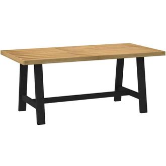 vidaXL Esstisch noain A-Form-Beine 180x90x75 cm Massivholz Kiefer - Vidaxl