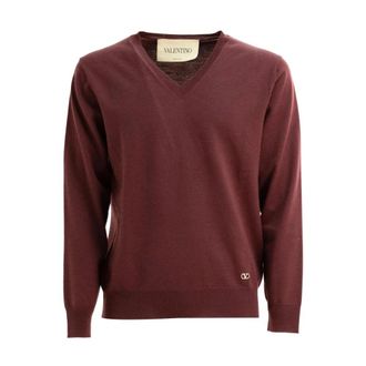 Valentino VLogo Signature Pull - - Knitwear - Herren - Rot - L