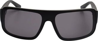 Karl Lagerfeld Femme, Accessoires, Noir, Taille: ONE Size Lunettes de soleil rectangulaires