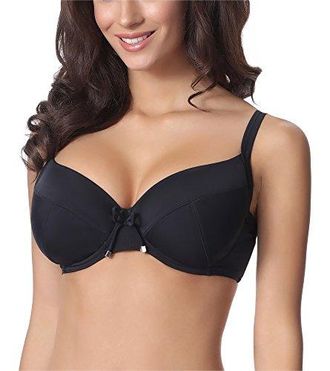 Merry Style Haut de Maillot de Bain Femme Top Soutien-Gorge de P618 (Noir (9240), EU (Cup 85 B) = FR (100B))