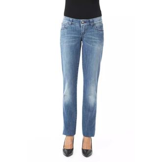 Byblos Blaue Baumwoll Jeans & Hose - - Jeans - Damen - Blau - W26