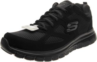 Skechers Burns- Agoura Herren Turnschuhe, Black, 42 EU