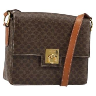 Celine Sac bandouli&egrave;re vintage doccasion - Femme - Pre-owned - Brun - Taille: ONE Size