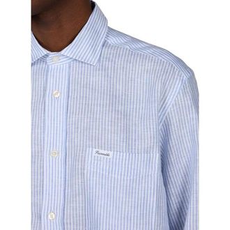Fa&ccedil;onnable Chemise ray&eacute;e en lin
