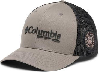 Columbia Casquette unisexe en maille avec logo PFG, fer/noir, taille S/M