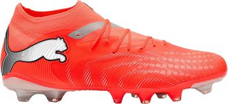 Puma Future 9 PRO FG/AG Fu&szlig;ballschuhe, Unisex, Rot Gl&auml;nzend Wei&szlig; Schwarz Silber 39 EU, Glowing Red PUMA White, PUMA Black, PUMA Silver, 39 EU, Glowing Red 