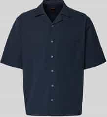 Boss Orange by Hugo Boss Relaxed Fit Freizeithemd mit Seersucker-Verarbeitung Modell LAPISY_M