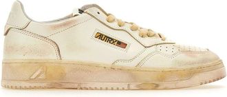 Autry Homme, Chaussures, Blanc, Taille: 45 EU Super Vintage Baskets