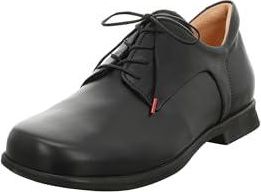 Think Herren PENSA chromfrei gegerbte nachhaltige Halbschuhe, SCHWARZ 0000