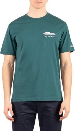 Saint Barth Homme, Tops, Vert, Taille: M Portofino T-Shirt
