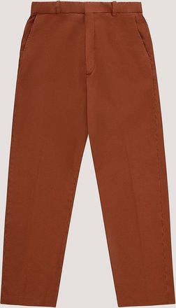 Circolo 1901 Trousers Wide in Twill Ruggine / 48