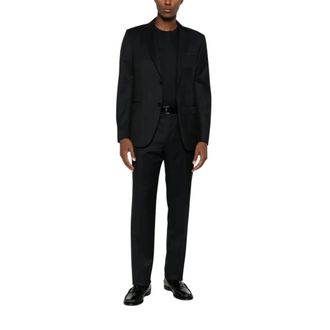 Ermenegildo Zegna Anzug aus Wolle und Mohair - - Suits - Herren - Blau - 3XL