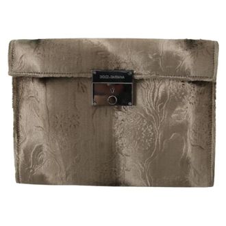 Dolce & Gabbana Pre-owned Tissu sacs-main - Femme - Pre-owned - Noir - Taille: ONE Size