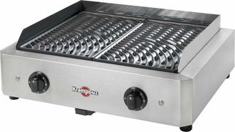 Krampouz Freistehender elektrogrill 2x1700w Krampouz gecim2oa00