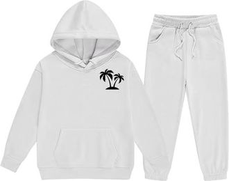 Generic Femme Survêtements, Veste Sweat Manches Longues Et Pantalons Longue Ensemble De 2 Pièces, Mode Et Surdimensionné, Combinaison De Outfit Decontracté Co