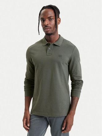 HUGO BOSS Poloshirt Passerby 50507704 Khakifarben Slim Fit