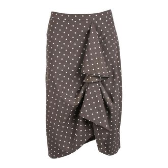 Marella Femme, Jupes, Brun, Taille: 40 FR Jupe Pliss&eacute;e &Eacute;l&eacute;gante en Polyester