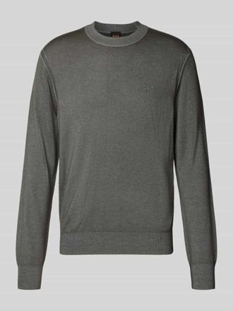 Boss Orange by Hugo Boss Regular Fit Pullover aus reiner Schurwolle Modell Kestefo