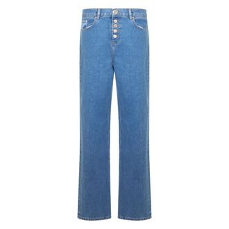 Moschino Bequeme weite Jeans - - Jeans - Damen - Blau - W25