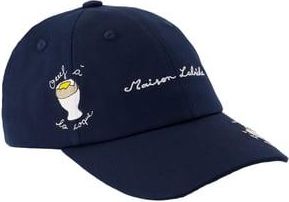 Maison Labiche Casquette Beaumont Breakfast &agrave; logo brod&eacute; en coton