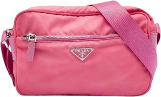 Prada Sac bandouli&egrave;re vintage Pre-owned - Femme - Pre-owned - Rose - Taille: ONE Size
