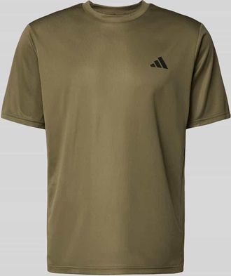 adidas T-Shirt mit Label-Print