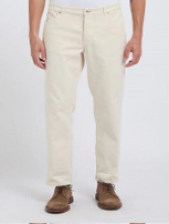 Brunello Cucinelli Homme, Jeans, Beige, Taille: XL Jeans en denim l&eacute;ger