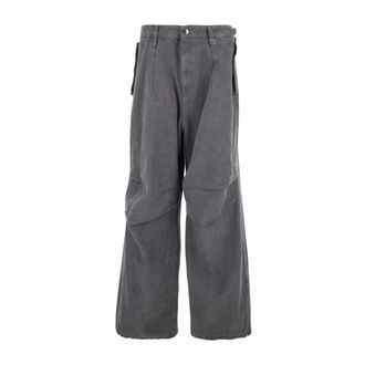 Wooyoungmi Wide-Leg-Hose - - Trousers - Herren - Grau - L