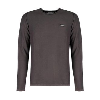 Napapijri Rundhals-Strickpullover - - Knitwear - Herren - Grau - XL