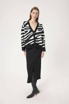 Soaked In Luxury Strickjacke SLSorea Strickjacke Baggy fit animal