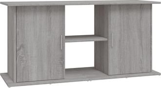 Generic Aquariumst&auml;nder mit F&auml;cher und Ablagen, Aquarienschrank, Aquarium Unterschrank, Aquarium Tisch, Aquarienunterschrank, Terrarium Schrank, Betongrau, (1