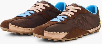 Desigual Retro-Sportsneaker in Braun