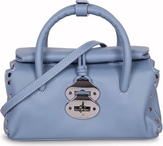 Zanellato Femme, Sacs, Bleu, Taille: ONE Size Dotta Small Bag