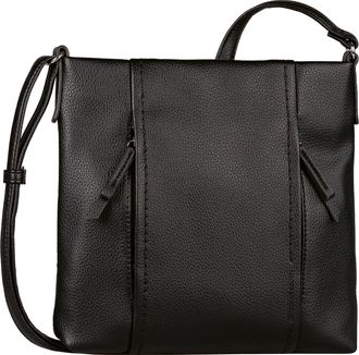 Tom Tailor Beca Damen Umh&auml;ngetasche Crossbody Bag Mittelgro&szlig; Schwarz