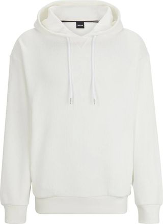 HUGO BOSS Herren, Sweatshirts & Hoodies, Wei&szlig;, MGr&ouml;&szlig;e