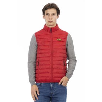Ciesse Piumini Homme, Vestes, Rouge, Taille: XL Doudoune sans Manches avec Poches