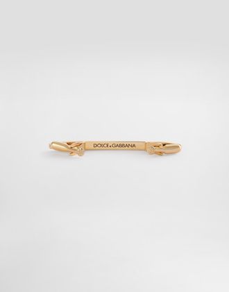 Dolce & Gabbana Logo Neck Clasp - Mann Bijoux Gold Metall Onesize