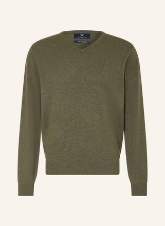 Strokesman's Strokesmans Cashmere-Pullover gruen