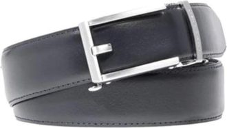 Piquadro Homme, Accessoires, Noir, Taille: ONE Size Ceinture en cuir sans trous