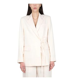 Msgm Giacca Jacket - - Jackets - Damen - Beige - S