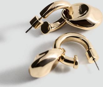 Mango Cr&eacute;oles combin&eacute;es or - Femme - Taille unique - MANGO