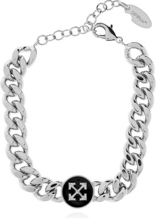 Off-white Bracelet en laiton - Homme - Accessoires - Gris - Taille: ONE Size