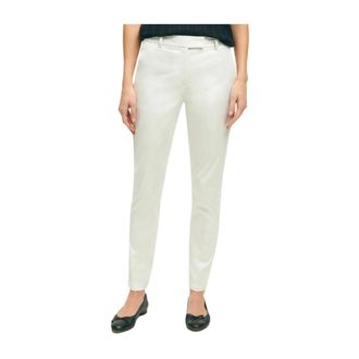 Brooks Brothers Damen, Hosen, Wei&szlig;, MGr&ouml;&szlig;e