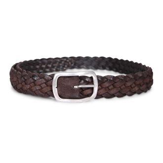 Orciani Ceinture double r&eacute;versible Hunting - Homme - Accessoires - Brun - Taille: 100 CM