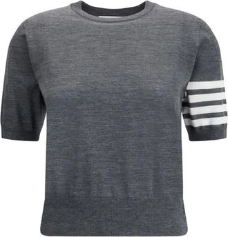 Thom Browne Damen, Strickwaren, Grau, 2XSGr&ouml;&szlig;e