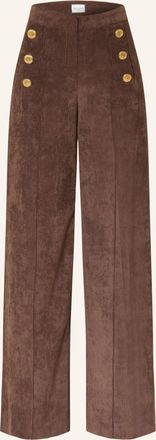 Seductive Seductive Marlenehose Bridget Aus Cord braun